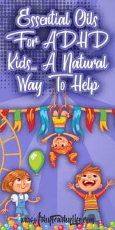 Essential Oils For ADHD Kids... A Natural Way To Help · Artsy Fartsy Life