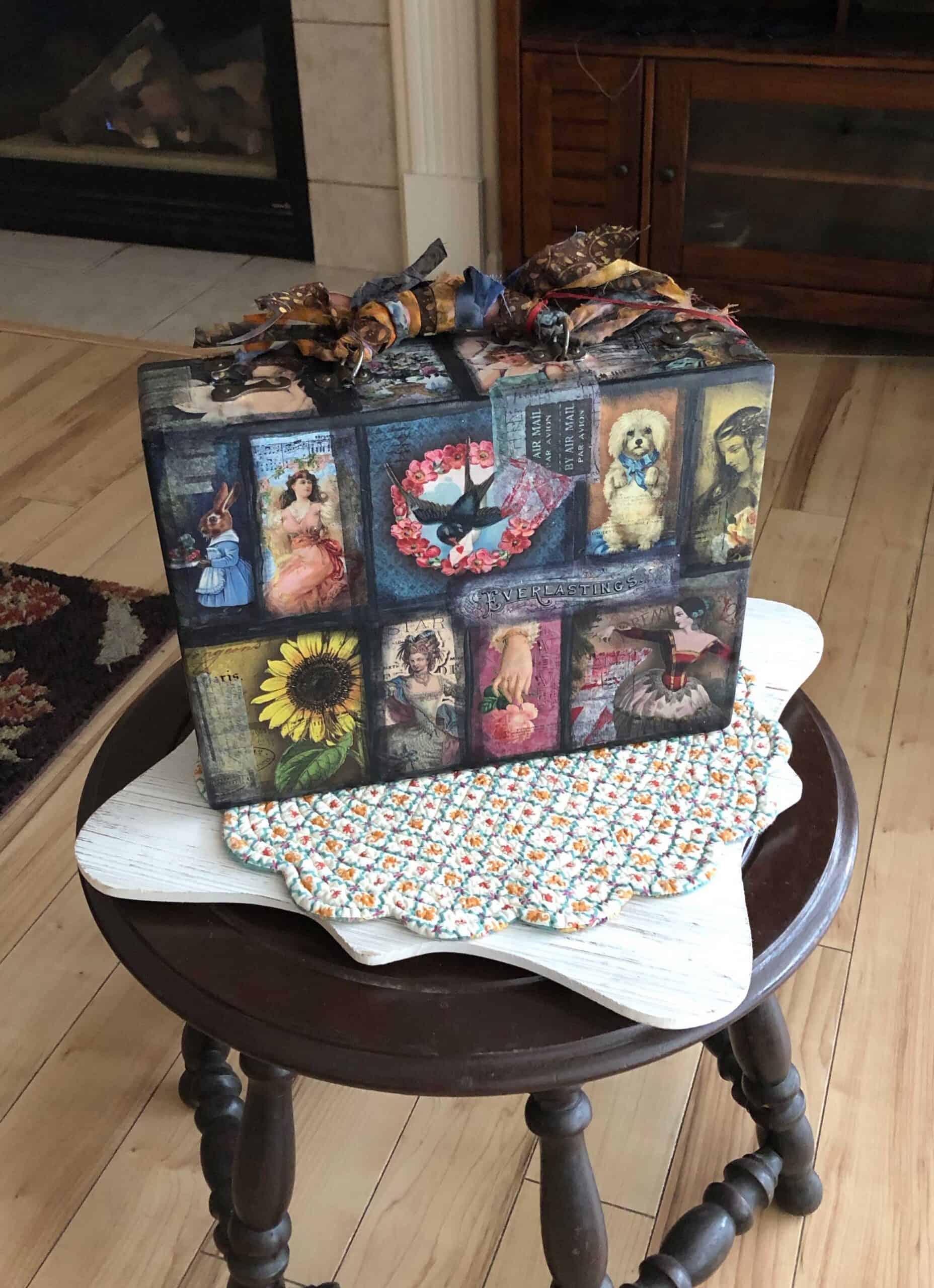 Steampunk Artist Box - Upcycled Thrift Store Finds · Artsy Fartsy Life