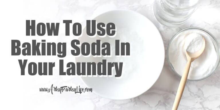 How To Use Baking Soda In Laundry · Artsy Fartsy Life