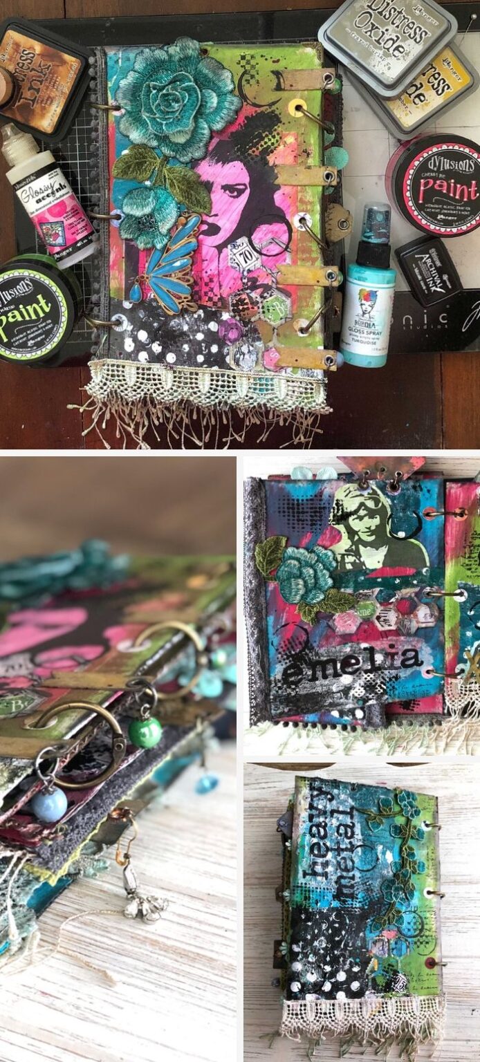 Heavy Metal Junk Journal Mini Album · Artsy Fartsy Life