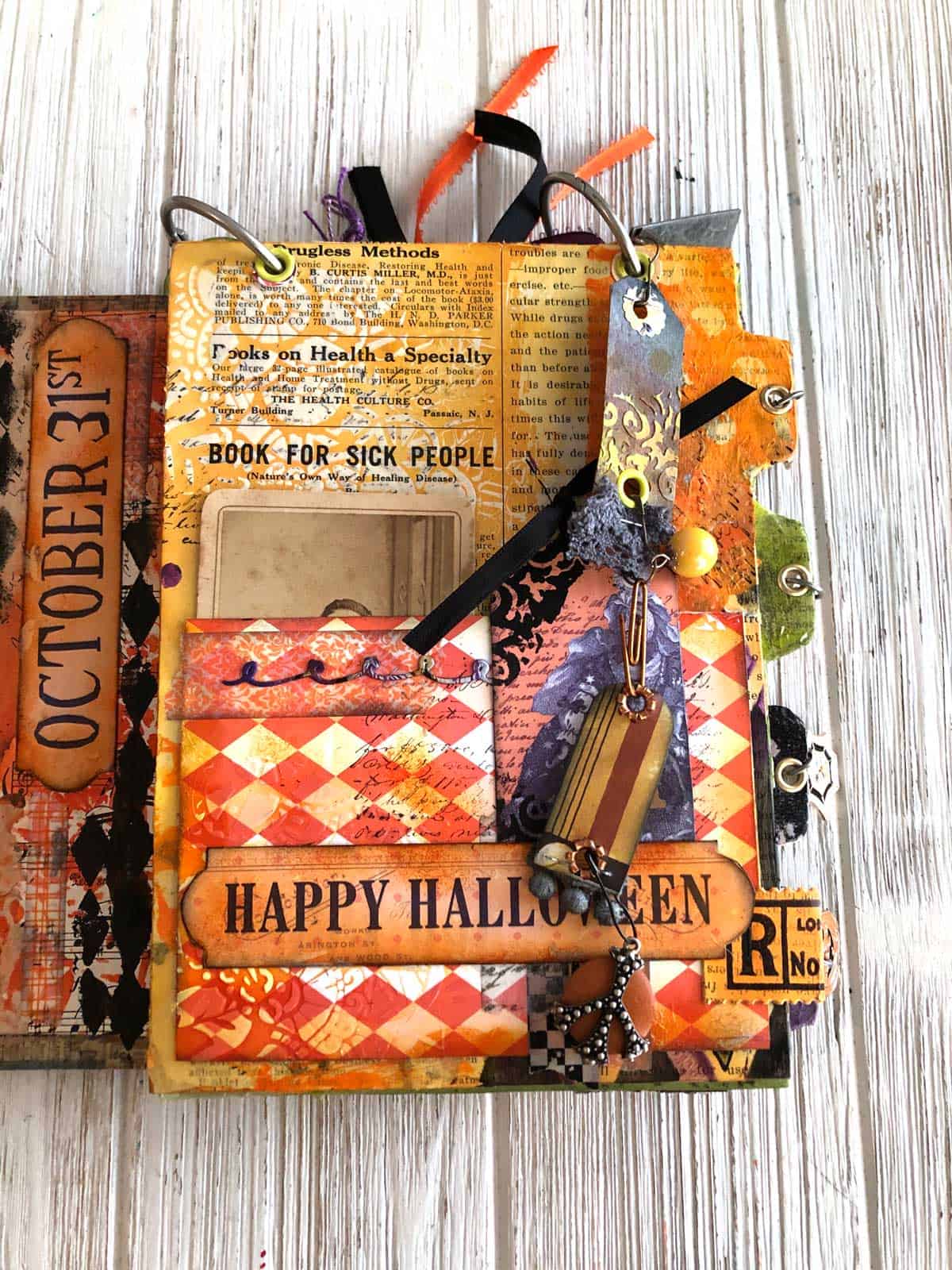 Halloween Junk Journal Flip Through · Artsy Fartsy Life