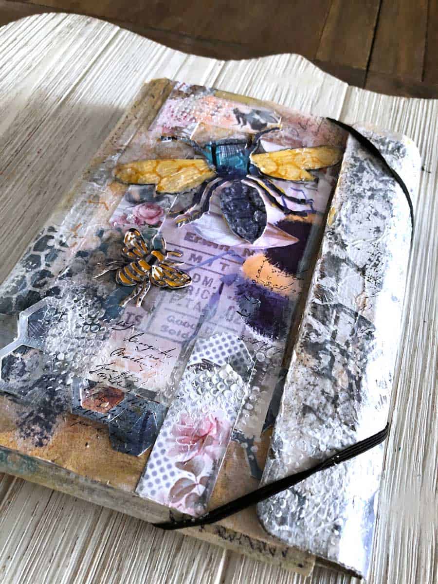 Bumble Bee Folio Mini Album With Gloss Sprays · Artsy Fartsy Life