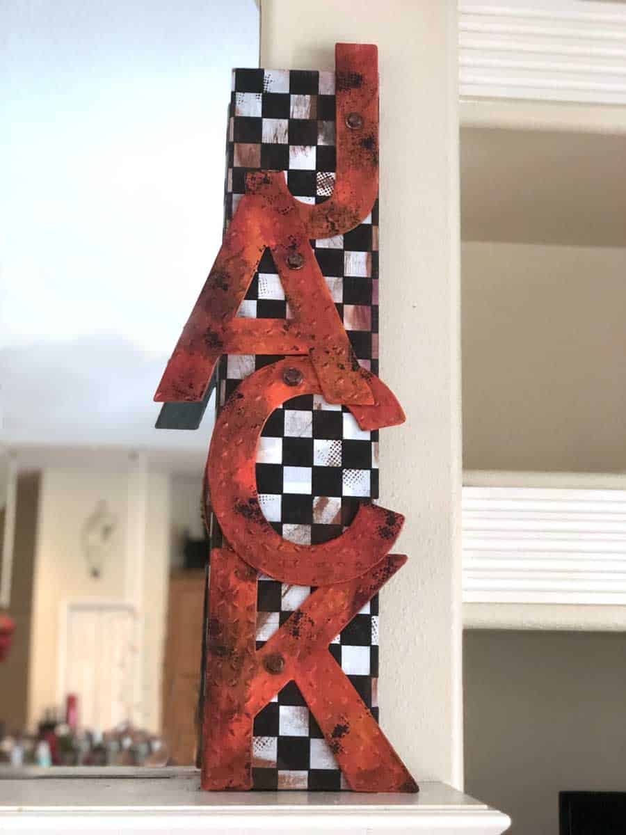 How To Make A JACK Spooky Sign - Halloween DIY Crafts · Artsy Fartsy Life