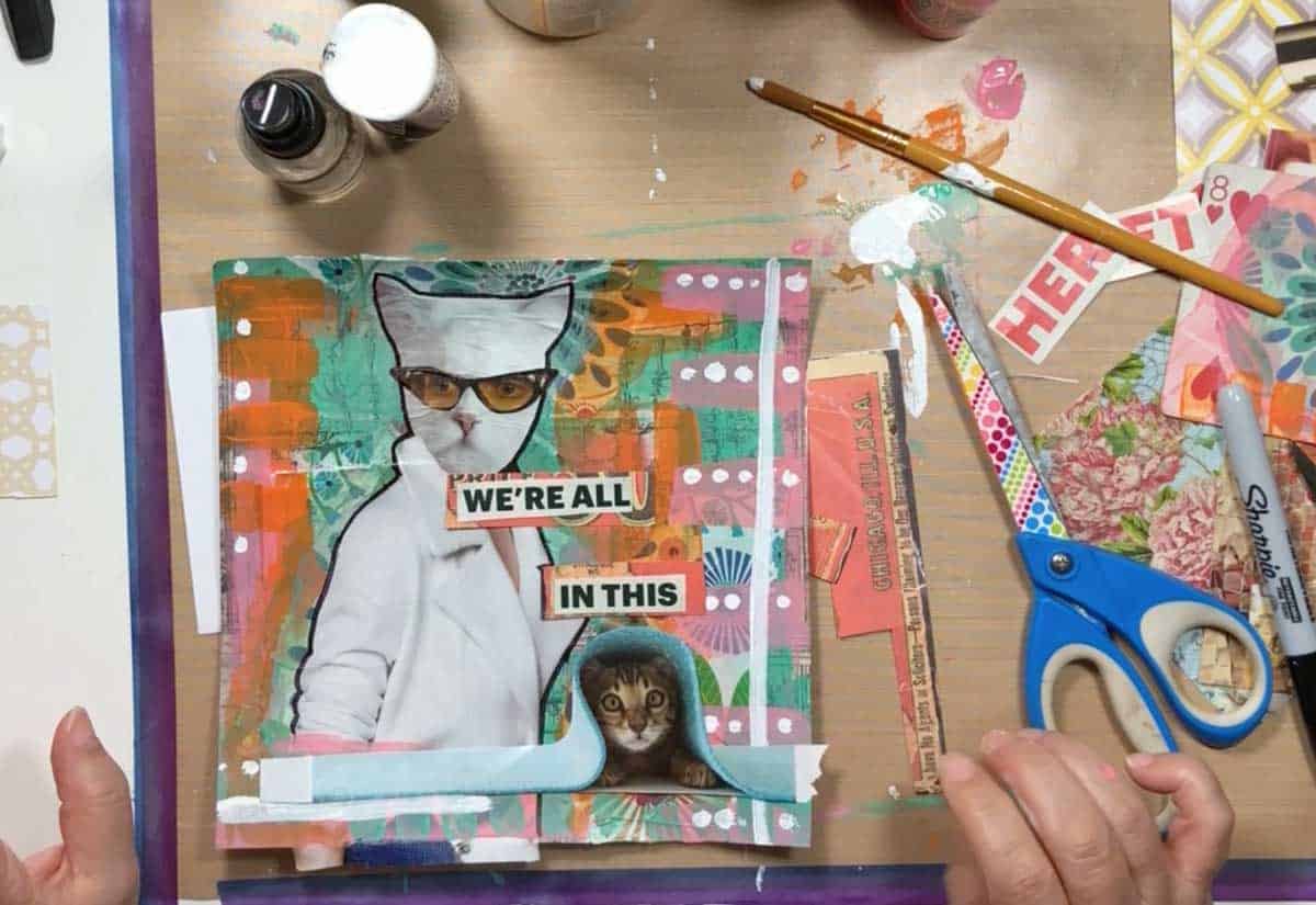 Easy Magazine Collage Ideas With Just Simple Supplies! – Artsy Fartsy Life