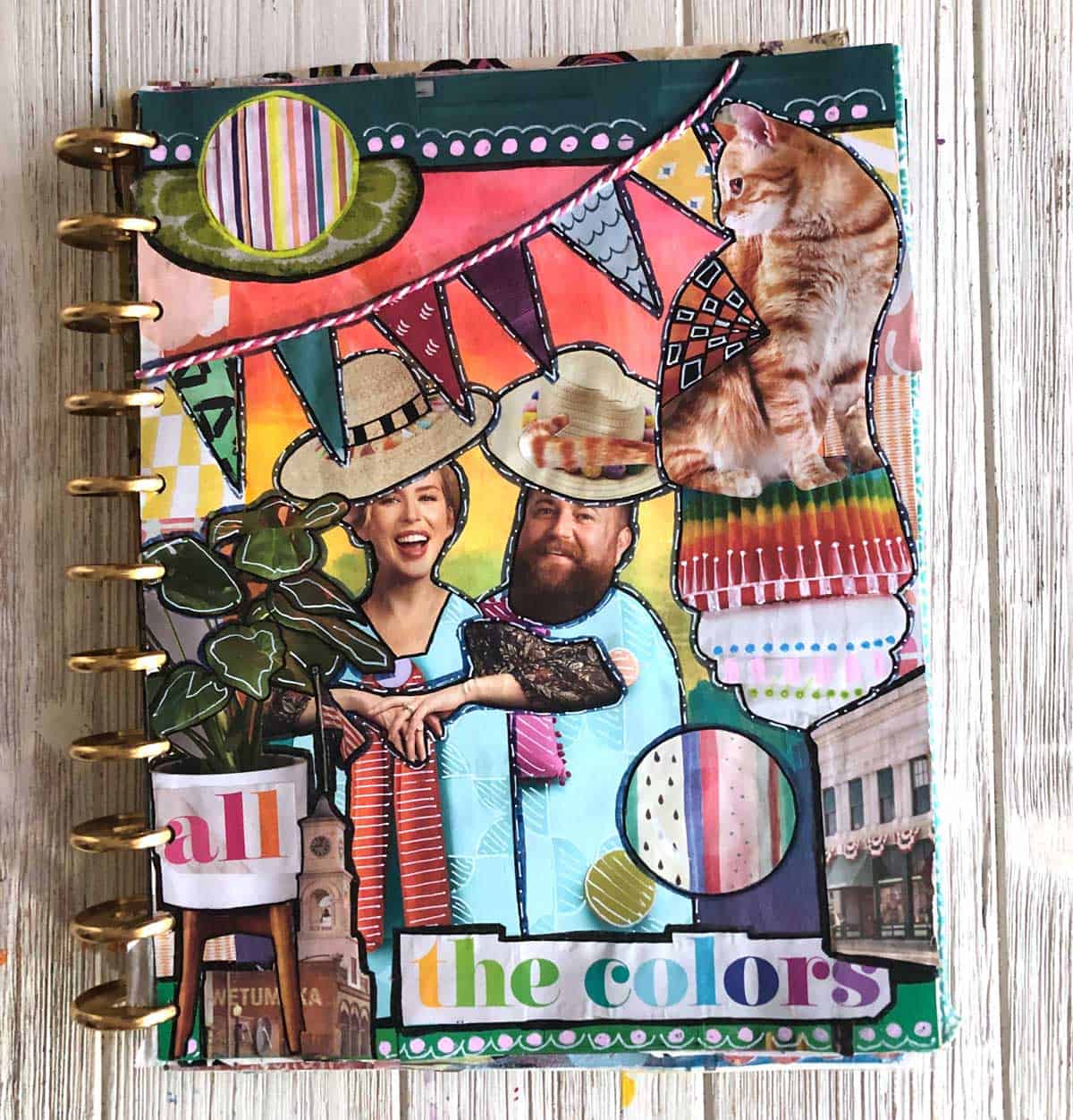 What Is A One Magazine Collage Challenge? · Artsy Fartsy Life