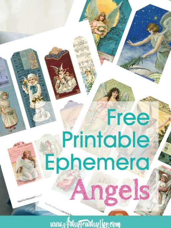 Free Vintage Flowers Printable Ephemera – Artsy Fartsy Life