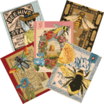 Free Printable Bees Journal Cover Pages (Commercial License for ...