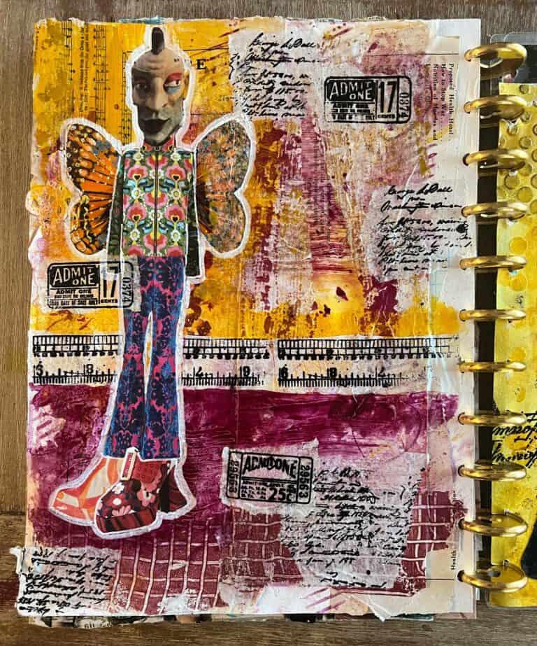 6 Ways To Make Easy Mixed Media Backgrounds · Artsy Fartsy Life