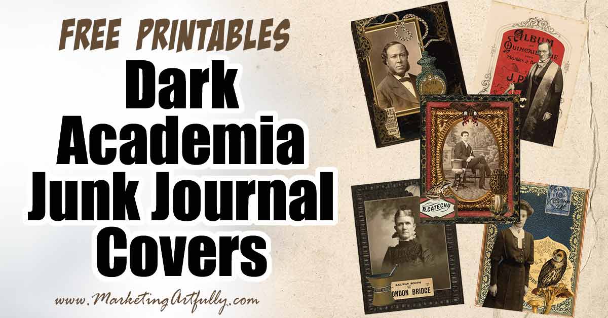 Free Creepy Vintage Portraits For Junk Journals or Wall Art · Artsy ...