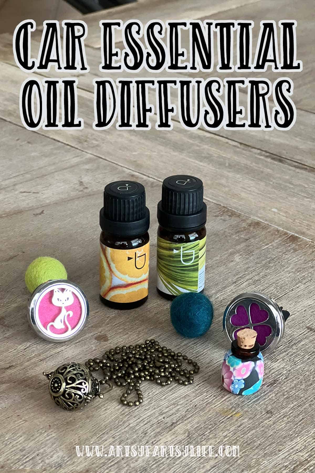 How To Use Essential Oils In Your Car · Artsy Fartsy Life