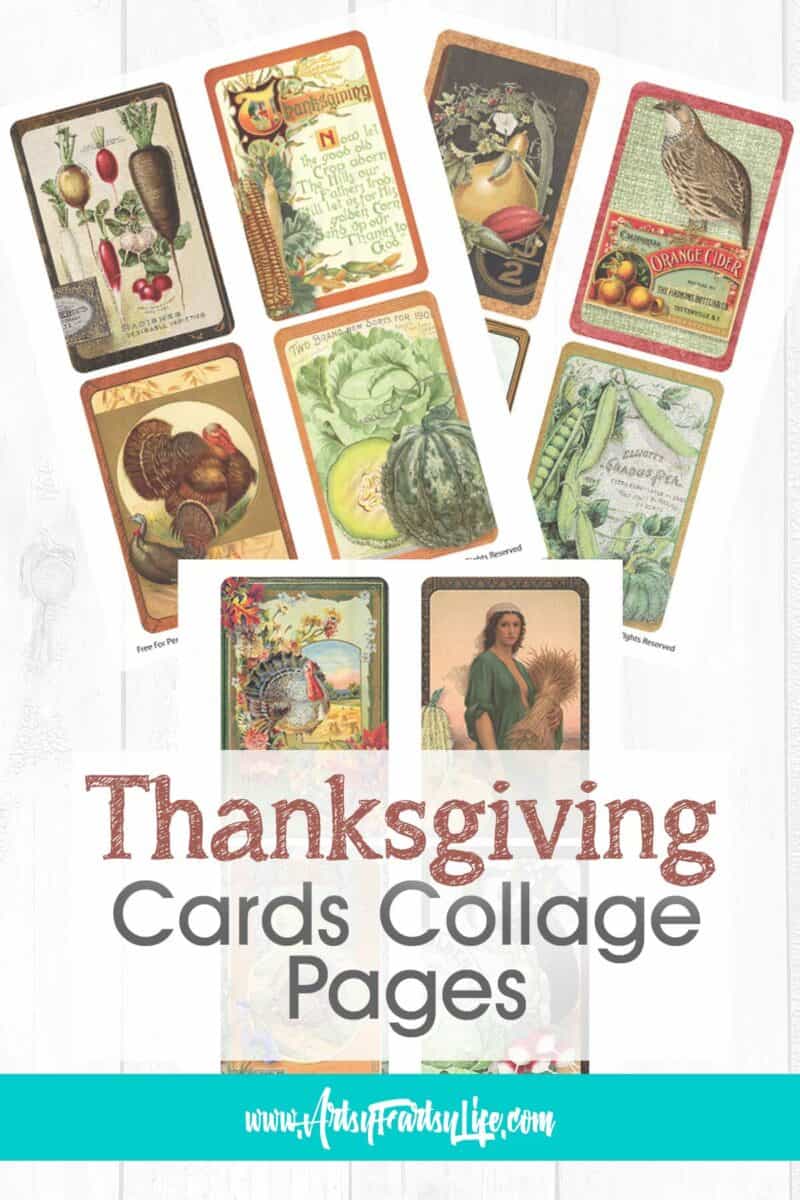 Thanksgiving Cards - Free Printable Card Making Supplies · Artsy Fartsy ...