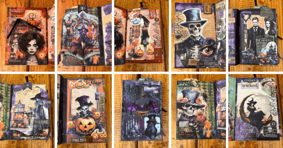 Halloween Junk Journal Class & Kit · Artsy Fartsy Life