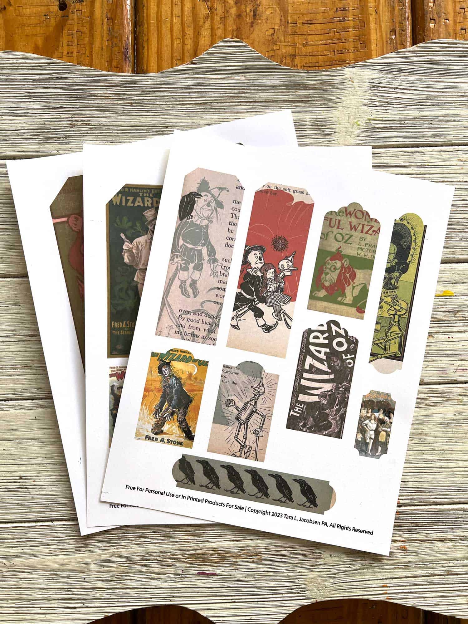 Wizard of Oz Tags & Tickets - Free Printable · Artsy Fartsy Life