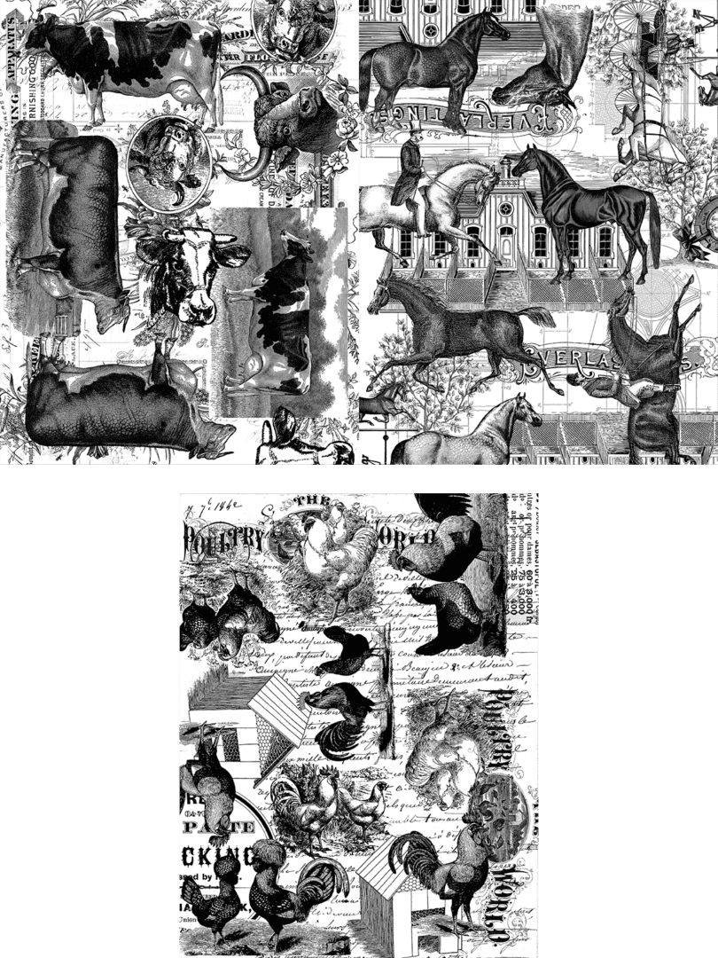 Farm Collage Sheets - Free Printables · Artsy Fartsy Life