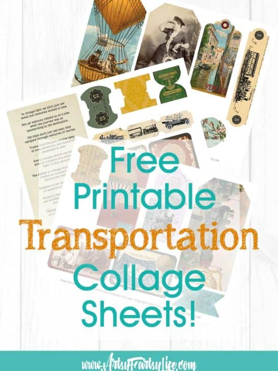 Cottagecore Free Printable Ephemera – Artsy Fartsy Life