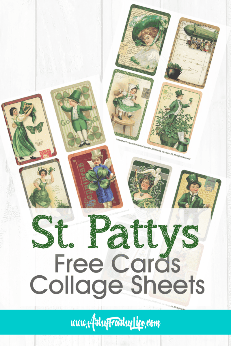 St. Patricks Day Cards - Free Printable · Artsy Fartsy Life