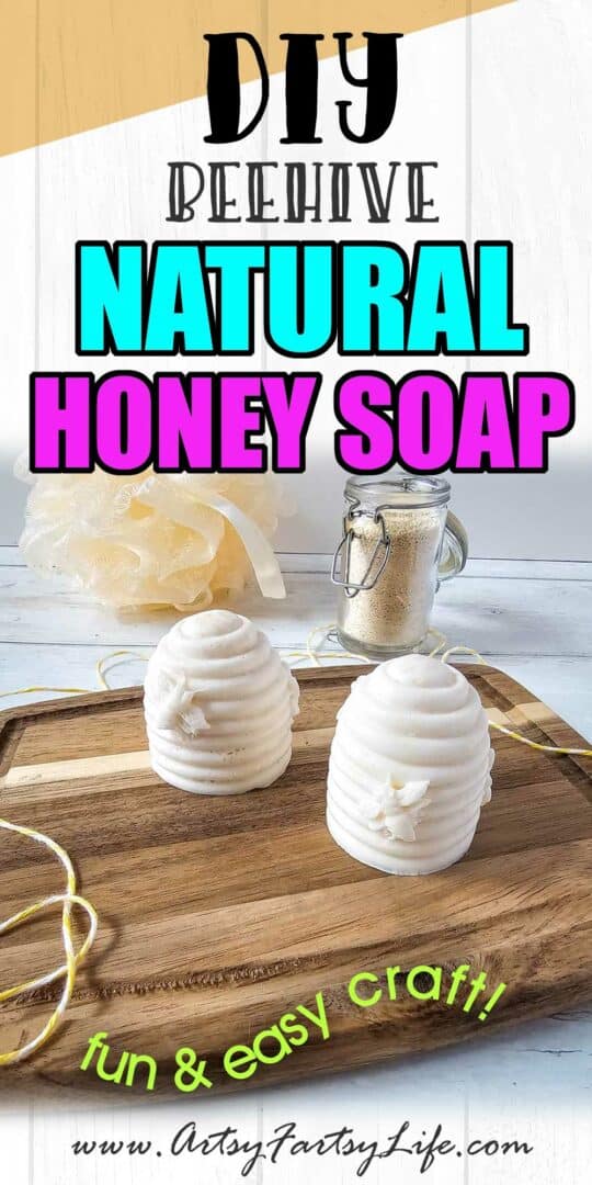 Buzz-Worthy Beehive Natural Honey Soap · Artsy Fartsy Life