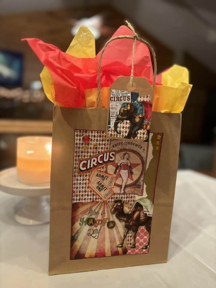 Free Printable Circus Journal Pages For Junk Journals or Scrapbooks ...