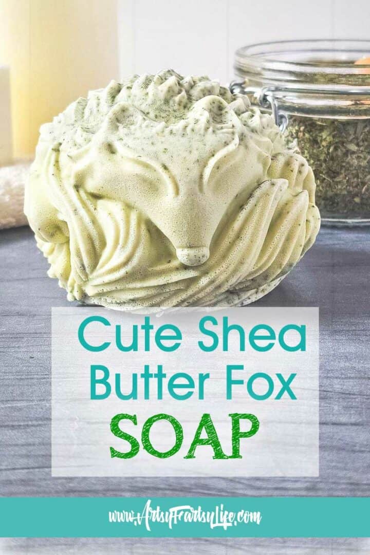Foxy Peppermint & Eucalyptus Soap with Essential Oils · Artsy Fartsy Life
