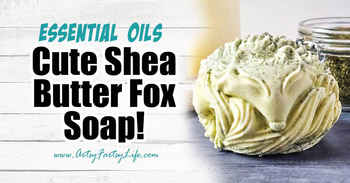 Foxy Peppermint & Eucalyptus Soap with Essential Oils · Artsy Fartsy Life