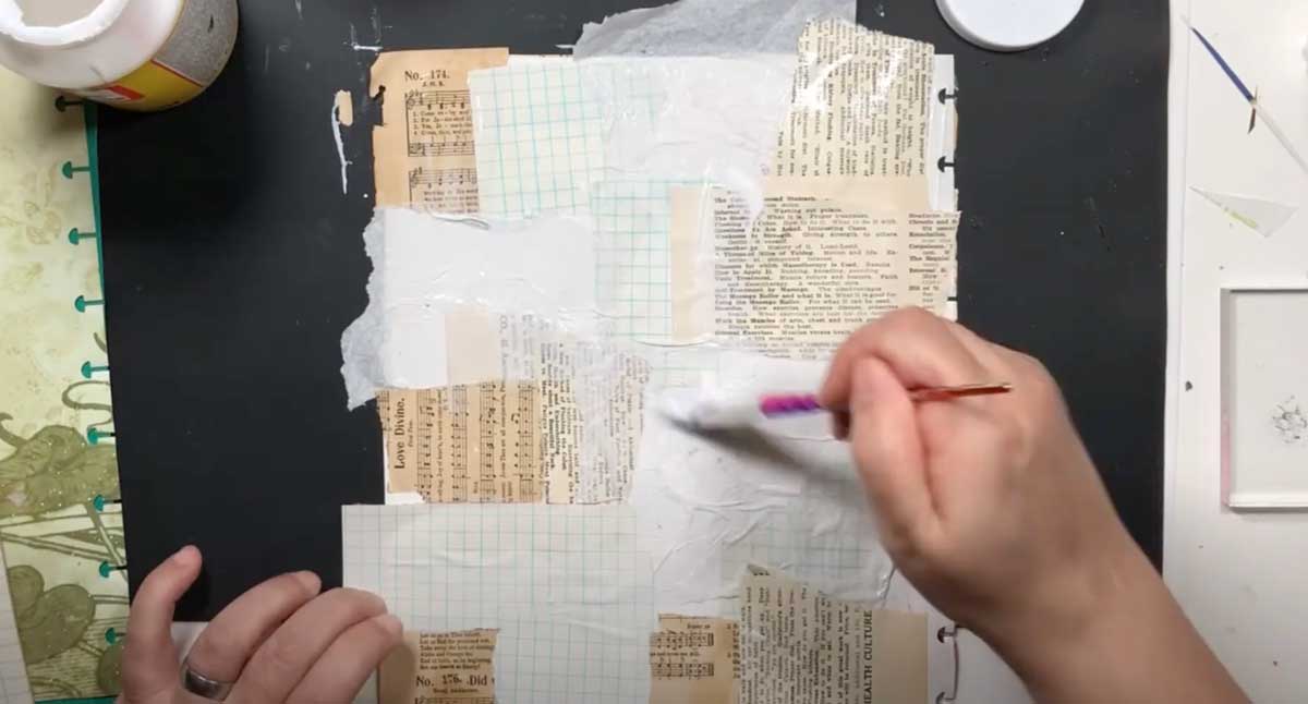 6 Ways To Make Easy Mixed Media Backgrounds · Artsy Fartsy Life