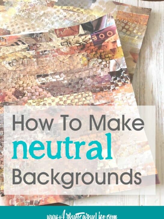 6 Ways To Make Easy Mixed Media Backgrounds – Artsy Fartsy Life