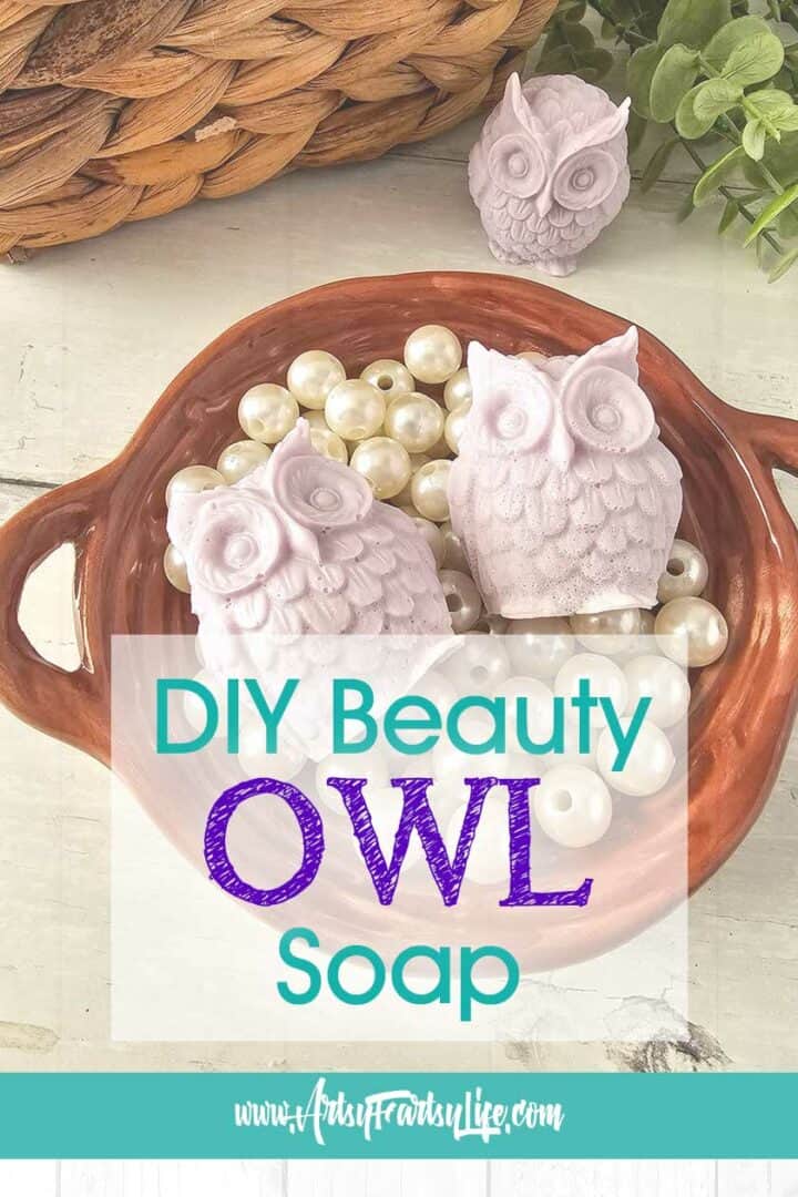 Home Made Essential Oils Owl Soap · Artsy Fartsy Life