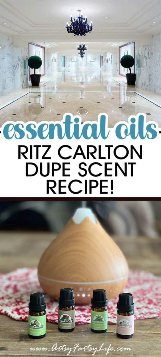 How To Make Ritz Carlton Scent With Essential Oils · Artsy Fartsy Life