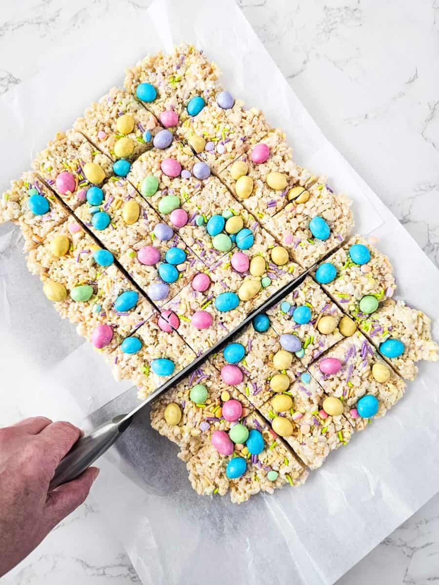 Rice Krispies Treats For Easter - Easy No Bake Recipe · Artsy Fartsy Life