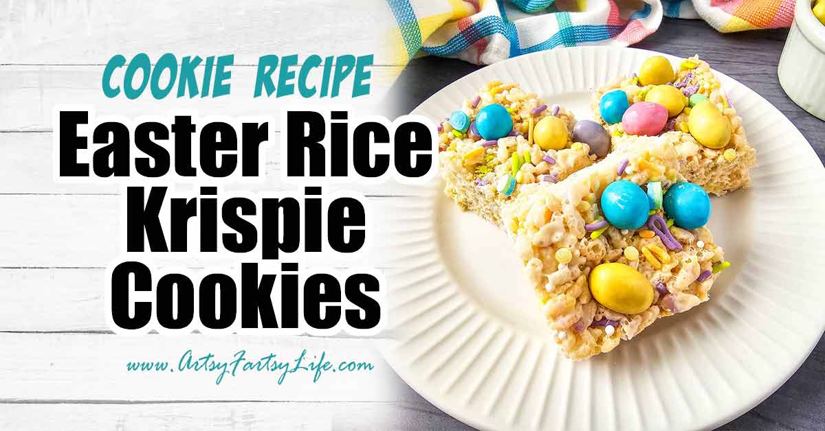 Rice Krispies Treats For Easter - Easy No Bake Recipe · Artsy Fartsy Life