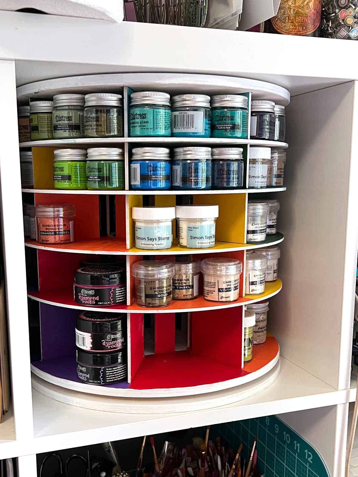 Wicked Cool Ikea Kallax Carousel Spinner · Artsy Fartsy Life