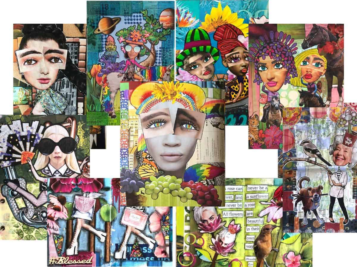 9 Super Fun Summer Magazine Collage Art Aesthetic · Artsy Fartsy Life