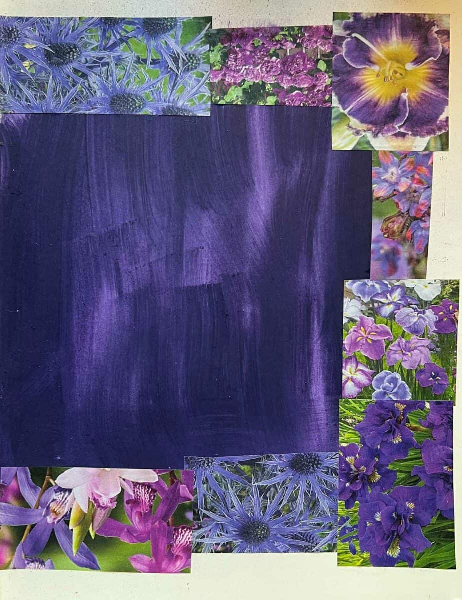 How To Use A Flower Catalog In Mixed Media Magazine Collage · Artsy ...