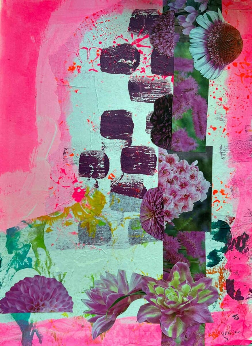 How To Use A Flower Catalog In Mixed Media Magazine Collage · Artsy ...