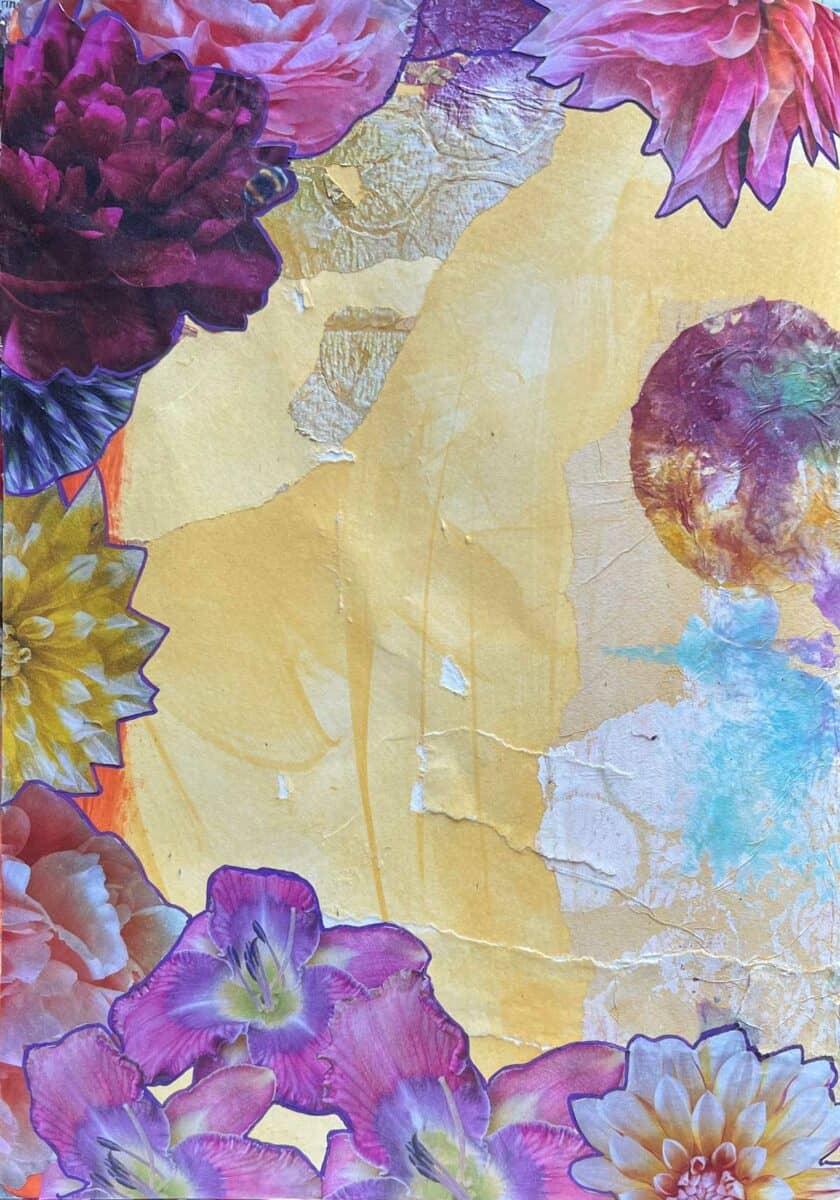 How To Use A Flower Catalog In Mixed Media Magazine Collage · Artsy ...