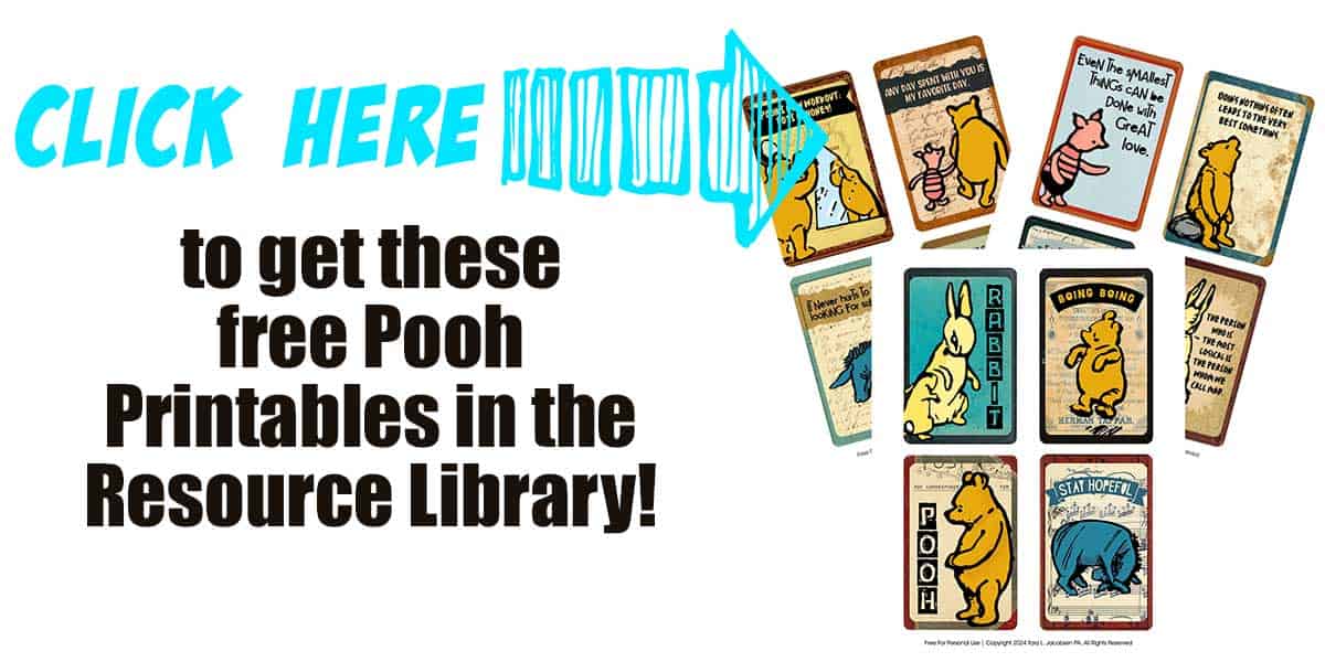 Grab These Free Printable Winnie The Pooh Cards · Artsy Fartsy Life