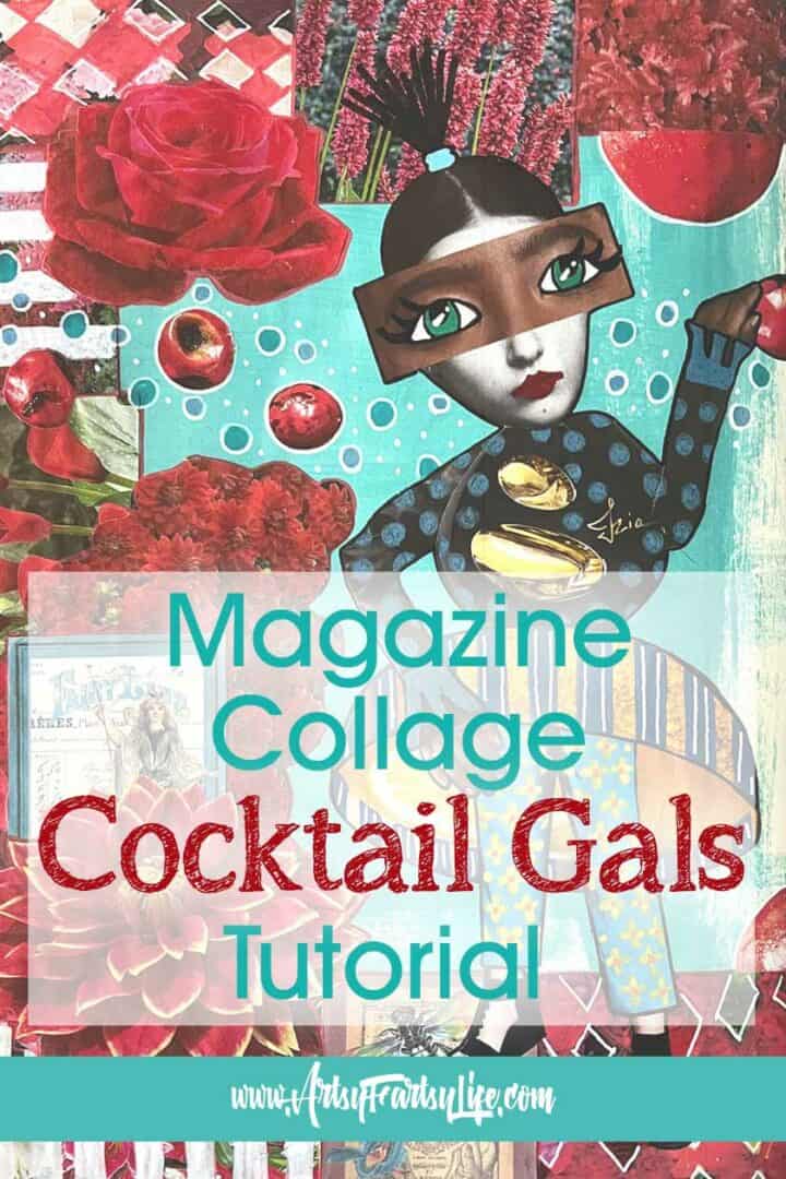 Easy Magazine Collage Ideas With Just Simple Supplies! · Artsy Fartsy Life