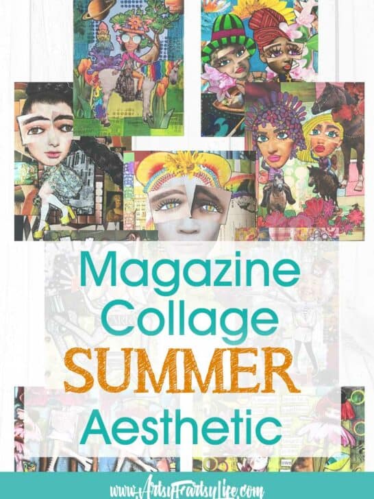 Magazine Collage – Artsy Fartsy Life