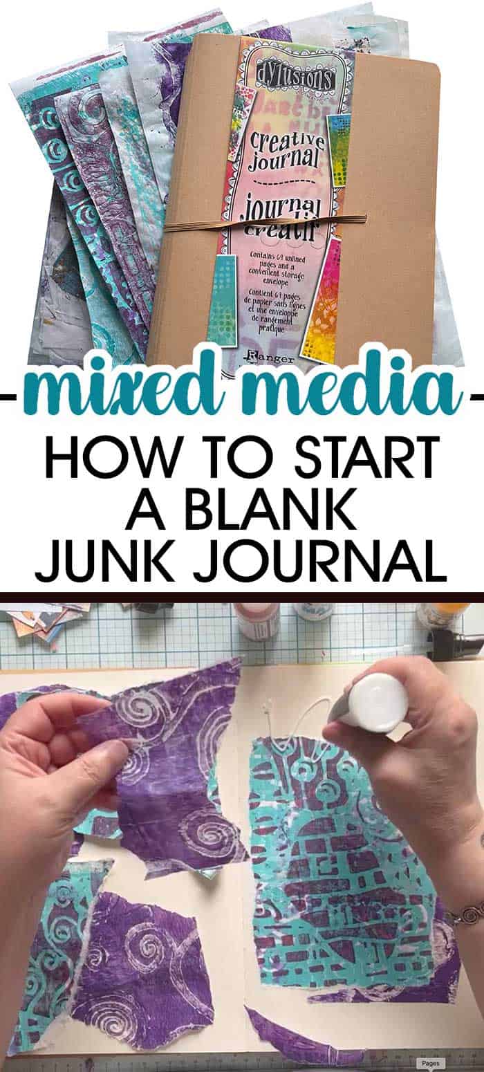 How To Make Backgrounds In A Blank Journal · Artsy Fartsy Life