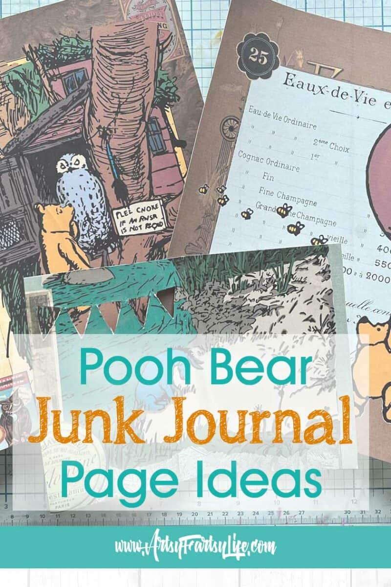 Creative Inspiration Winnie The Pooh Junk Journal Page Ideas · Artsy ...