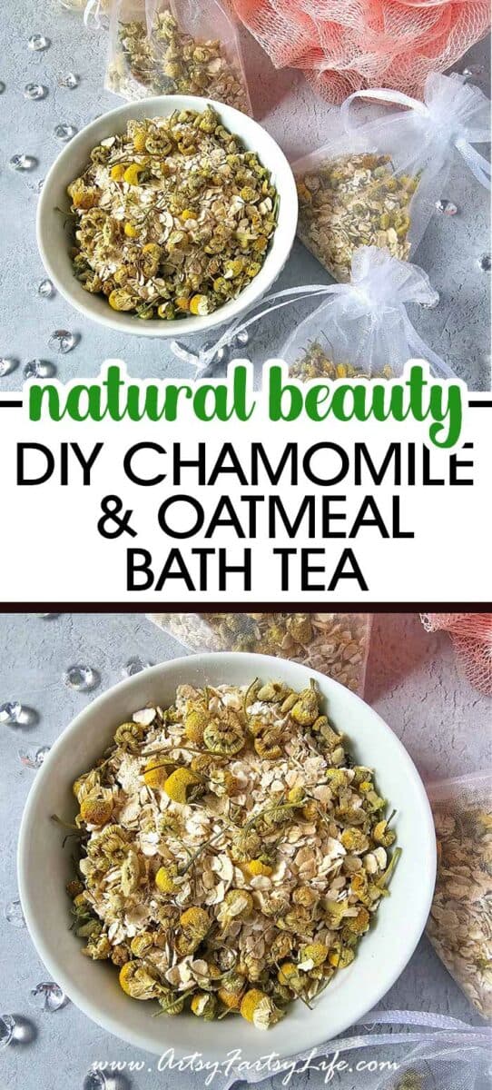 DIY Herbal Bath Tea - The Best Homemade Tub Soak! · Artsy Fartsy Life