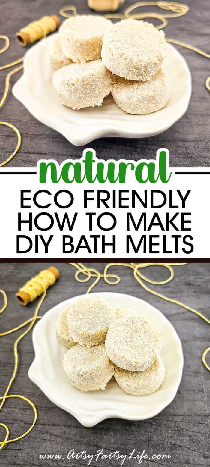 Eco-Friendly Beauty - How To Make DIY Bath Melts · Artsy Fartsy Life