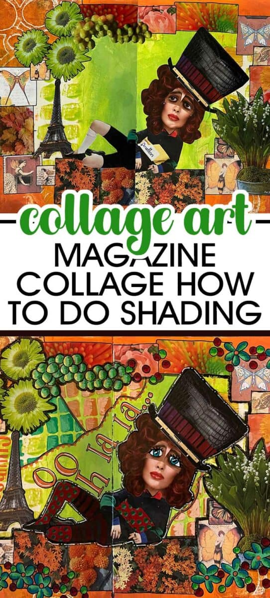 How To Do Amazing Shading In Magazine Collage Art! · Artsy Fartsy Life