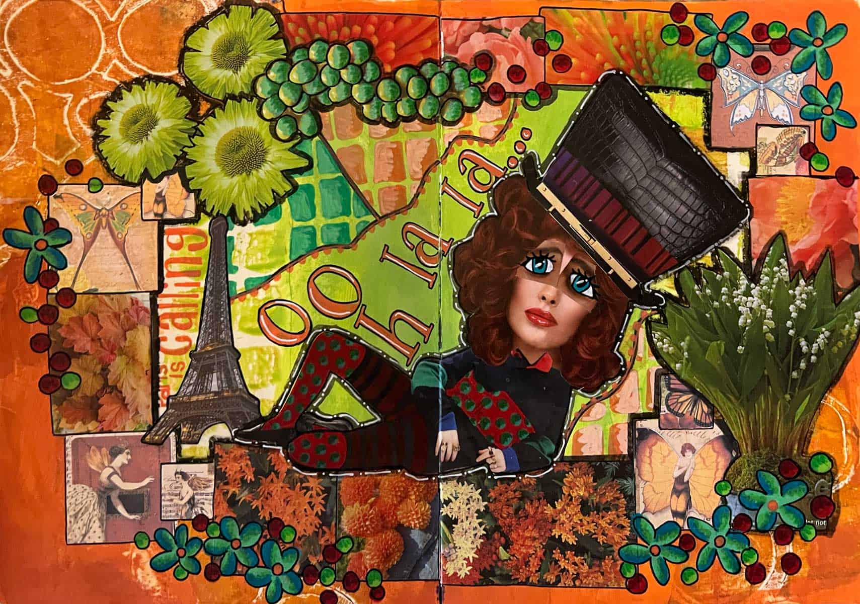 How To Do Amazing Shading In Magazine Collage Art! · Artsy Fartsy Life