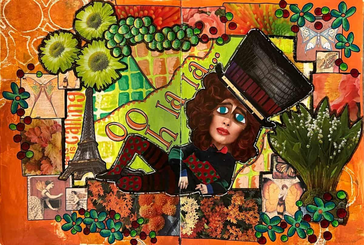 How To Do Amazing Shading In Magazine Collage Art! · Artsy Fartsy Life