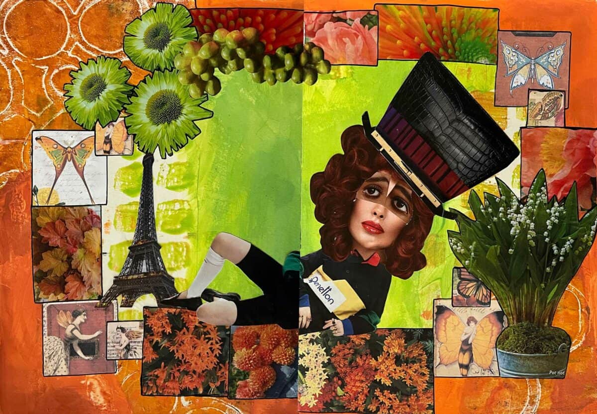 How To Do Amazing Shading In Magazine Collage Art! · Artsy Fartsy Life