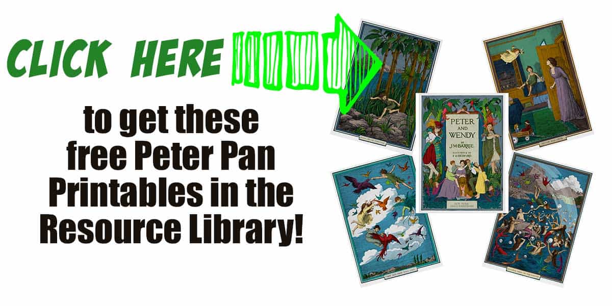 Vintage Peter Pan Free Printable Junk Journal Pages · Artsy Fartsy Life