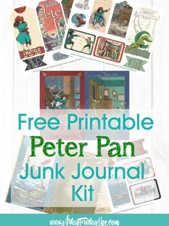 Wizard of Oz – Free Printable Junk Journal Pages – Artsy Fartsy Life