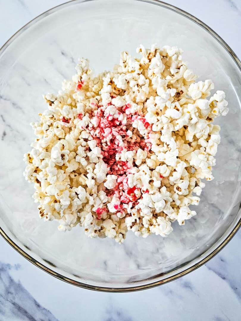 Pink Animal Cracker Popcorn Balls With Marshmallows · Artsy Fartsy Life