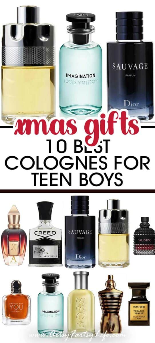 Top 10 Cologne Christmas Gift Ideas For Teen Boys · Artsy Fartsy Life